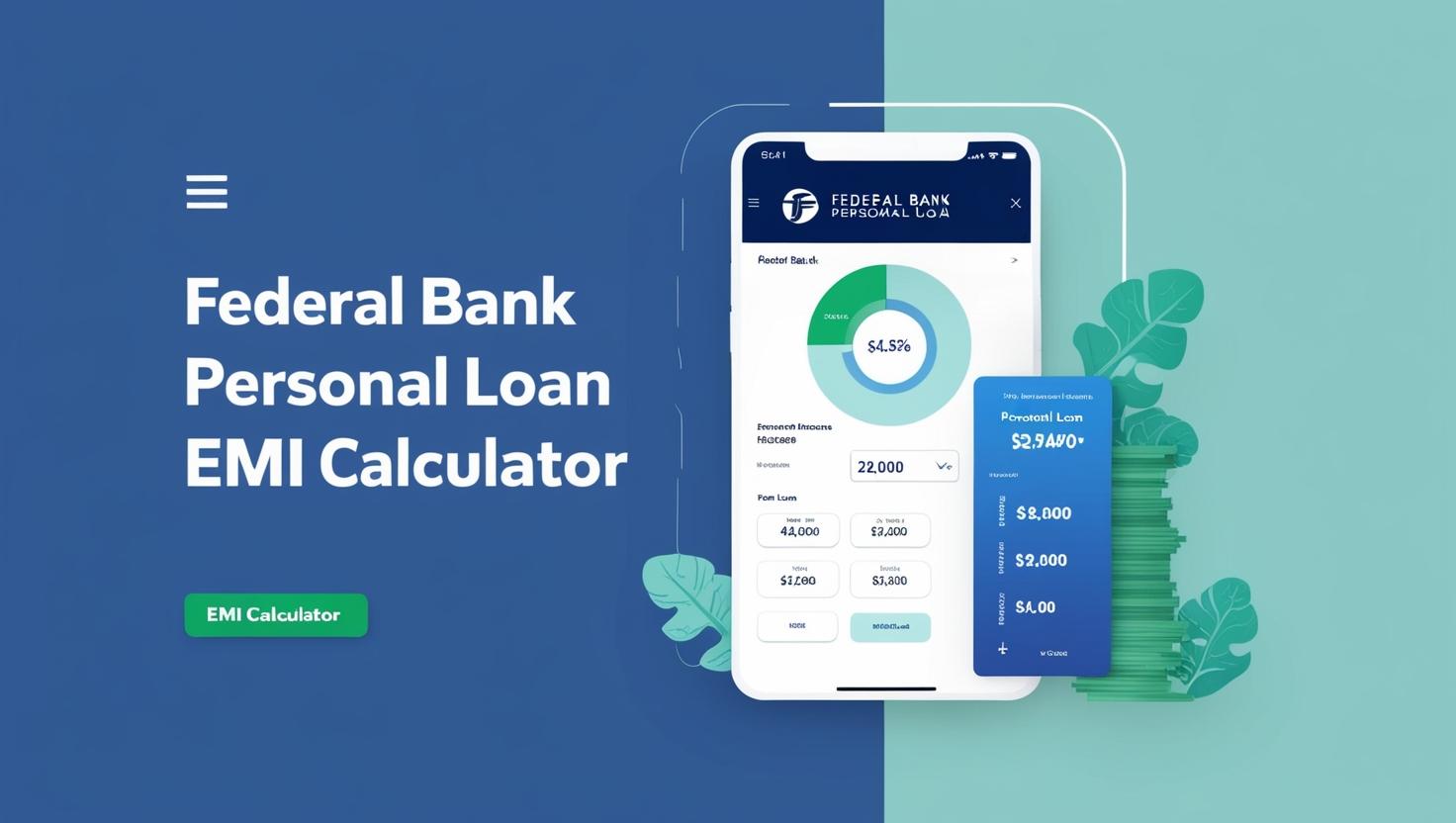 Federal Bank Personal Loan EMI Calculator - FinLecture